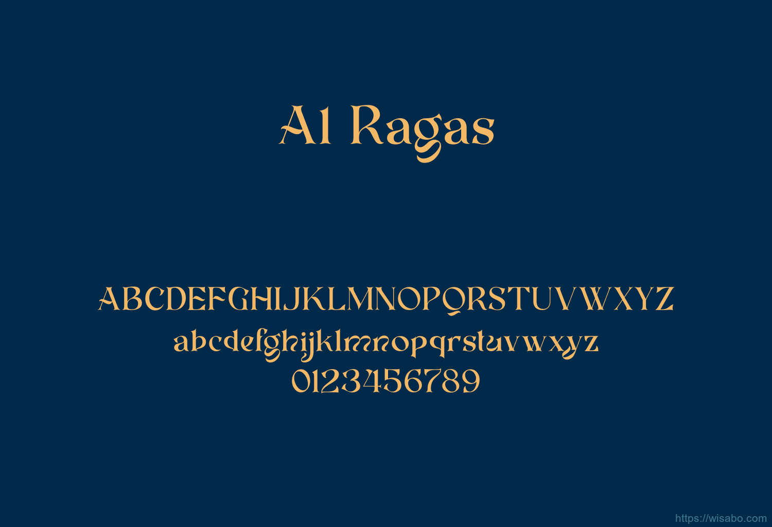 Al Ragas Font Free Download [ttf - otf] | Wisabo Fonts