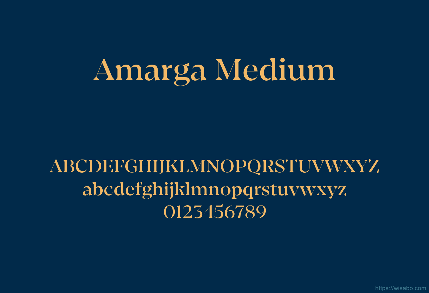 Amarga Medium Font Free Download [ttf - otf] | Wisabo Fonts