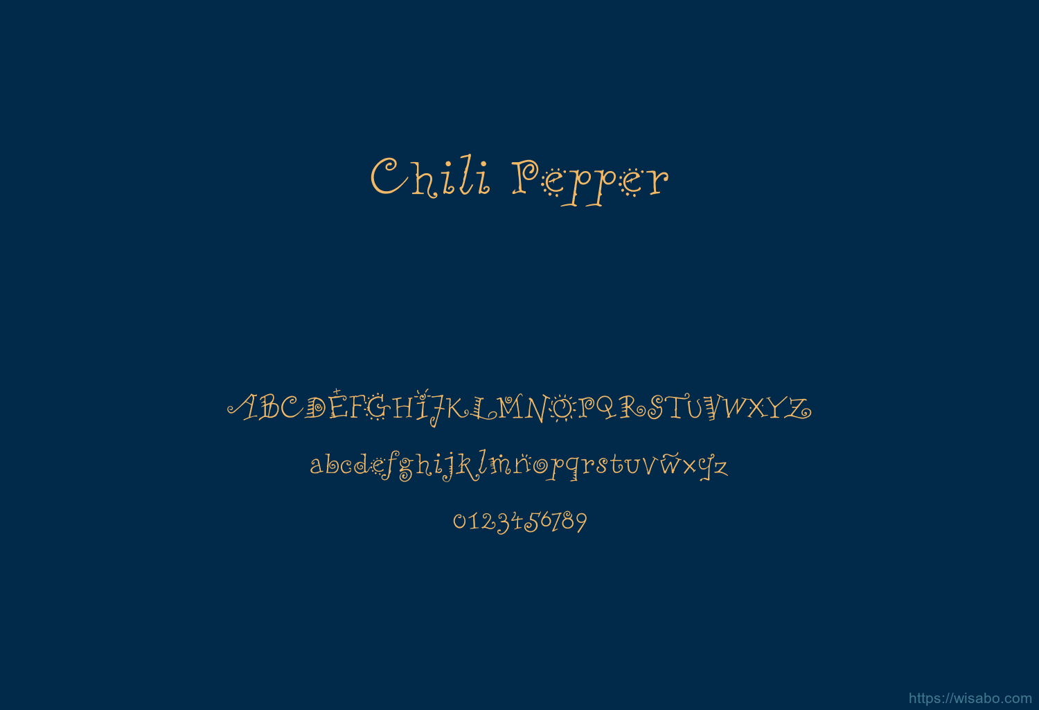 Chili Pepper Font Free Download [ttf - otf] | Wisabo Fonts