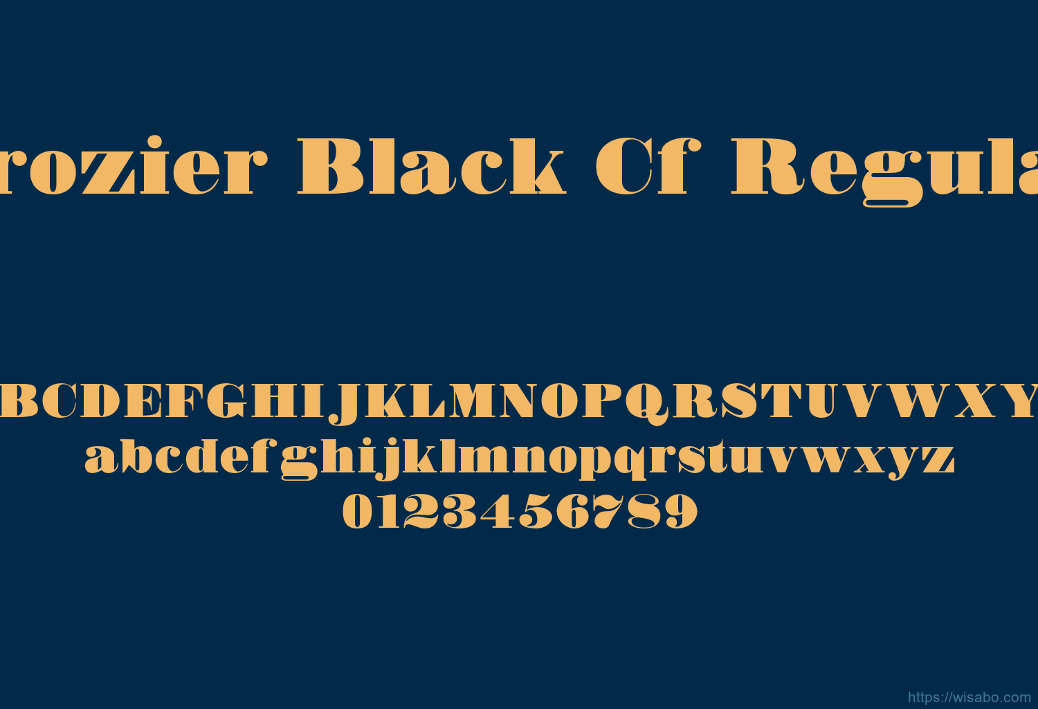 Crozier Black Cf Regular Font Free Download [ttf - otf] | Wisabo Fonts