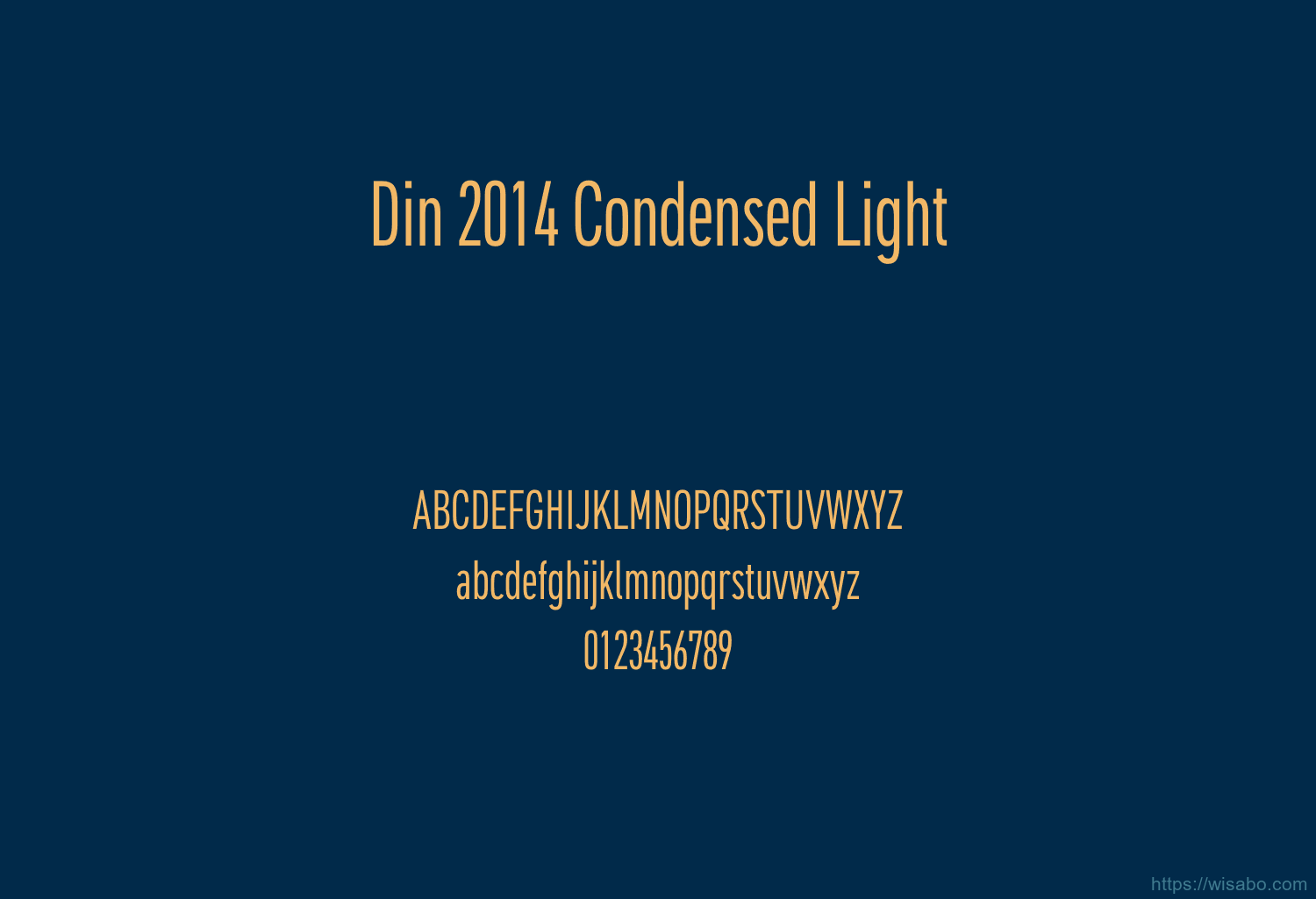 Din 2014 Condensed Light Font Free Download [ttf - otf] | Wisabo Fonts
