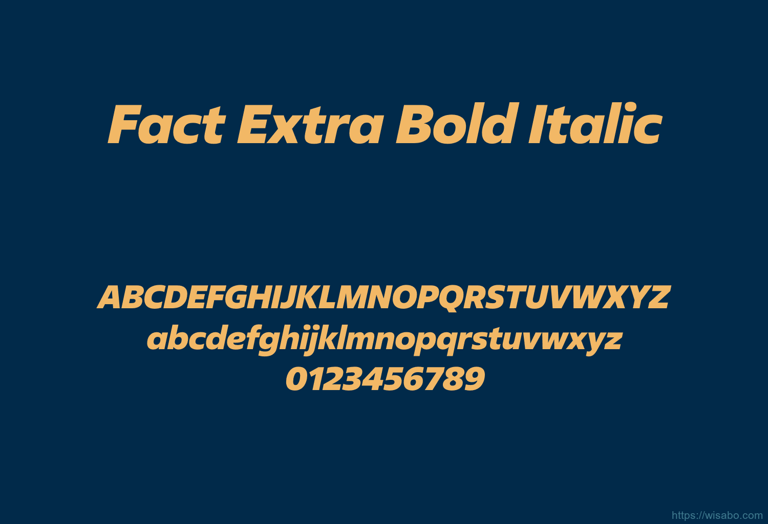 Fact Extra Bold Italic Font Free Download [ttf - otf] | Wisabo Fonts