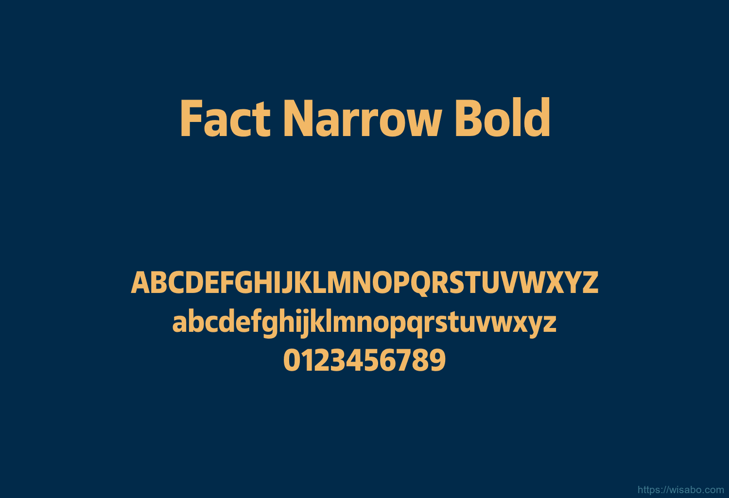 Fact Narrow Bold Font Free Download [ttf - otf] | Wisabo Fonts