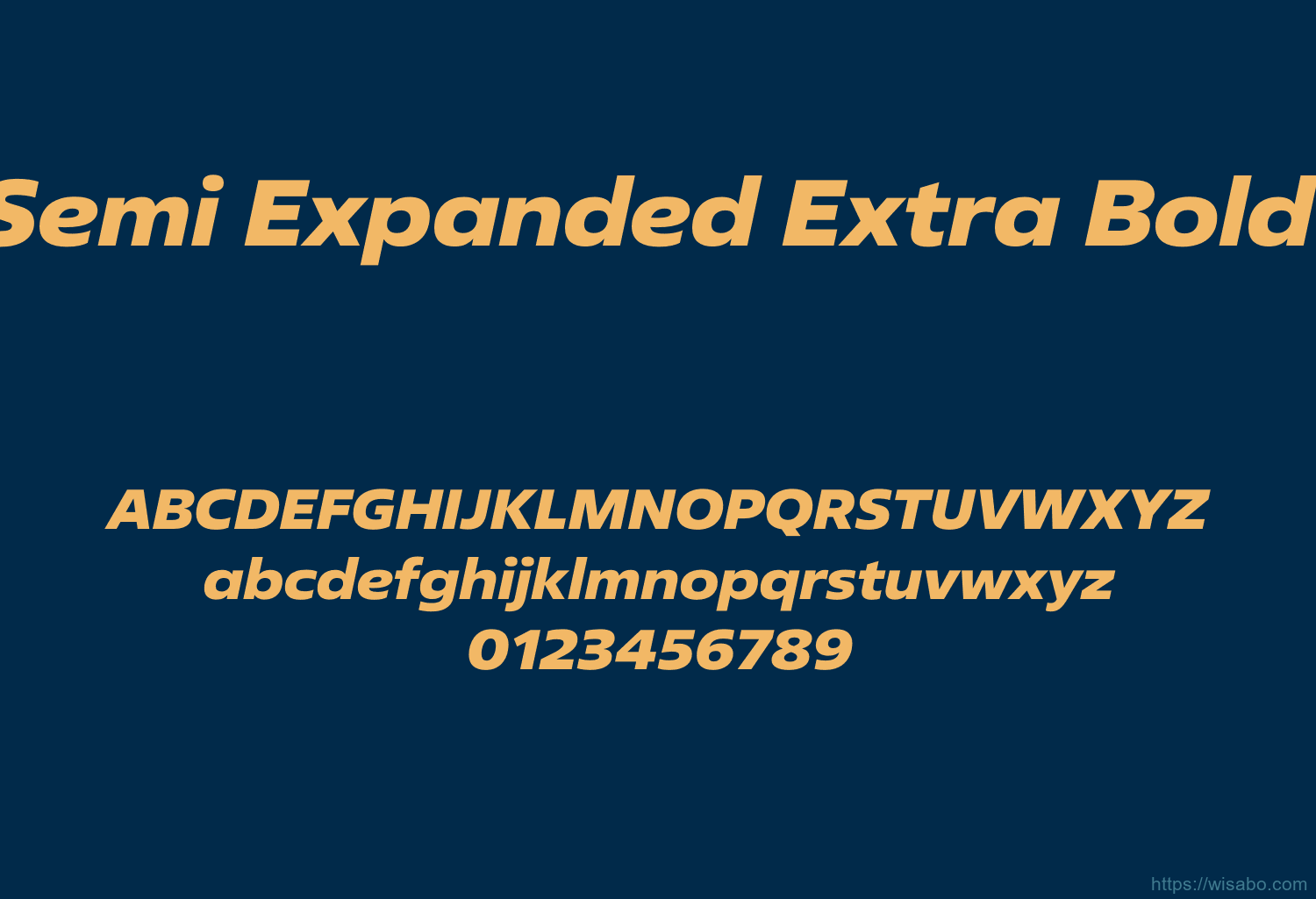Fact Semi Expanded Extra Bold Italic Font Free Download [ttf - otf ...