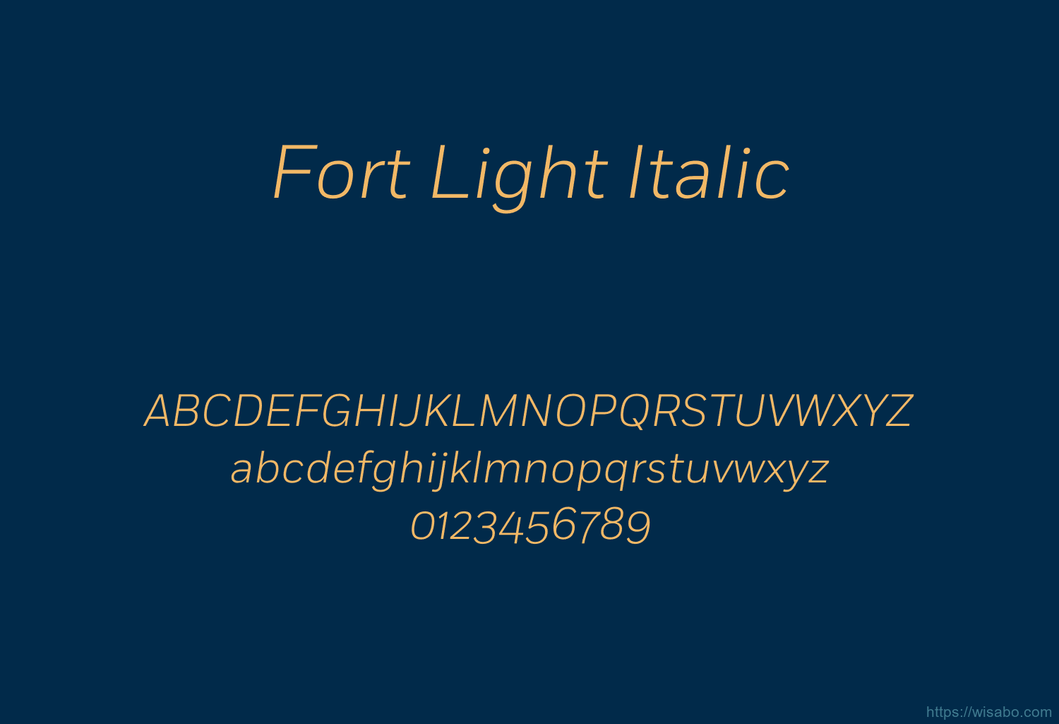 Fort Light Italic Font Free Download [ttf - otf] | Wisabo Fonts