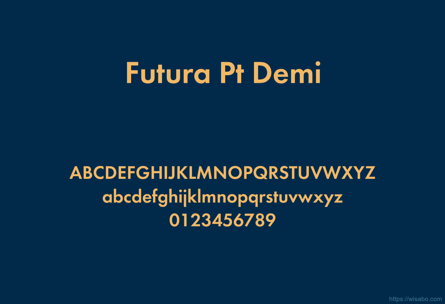 Futura Pt Demi Font Free Download [ttf - otf] | Wisabo Fonts