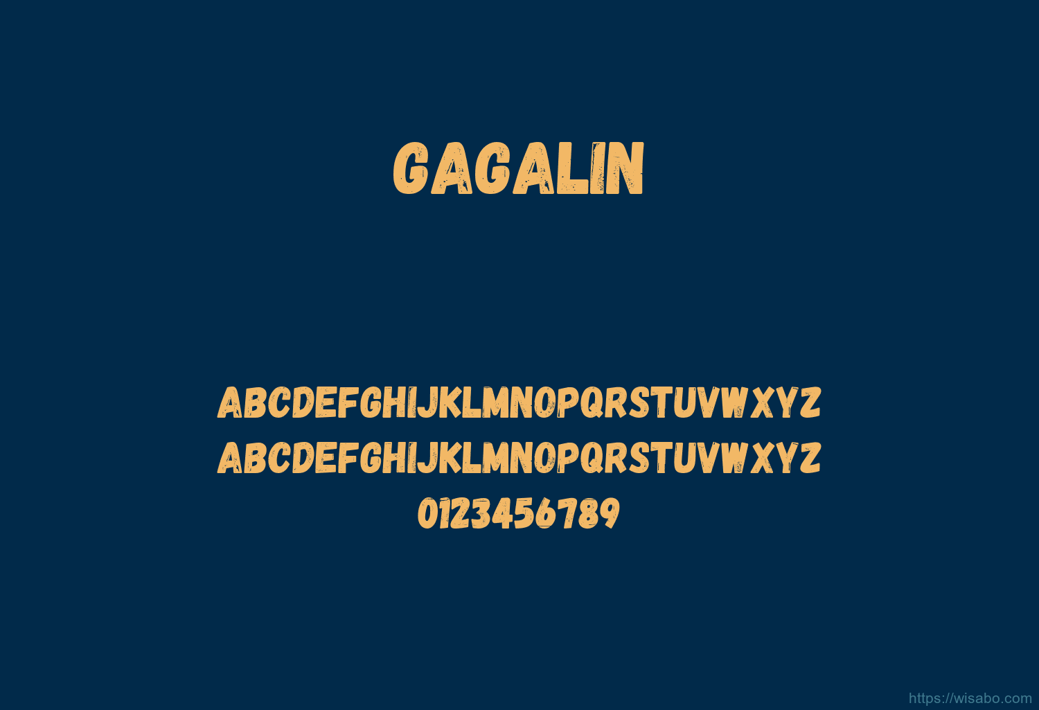Gagalin Font Free Download [ttf - otf] | Wisabo Fonts