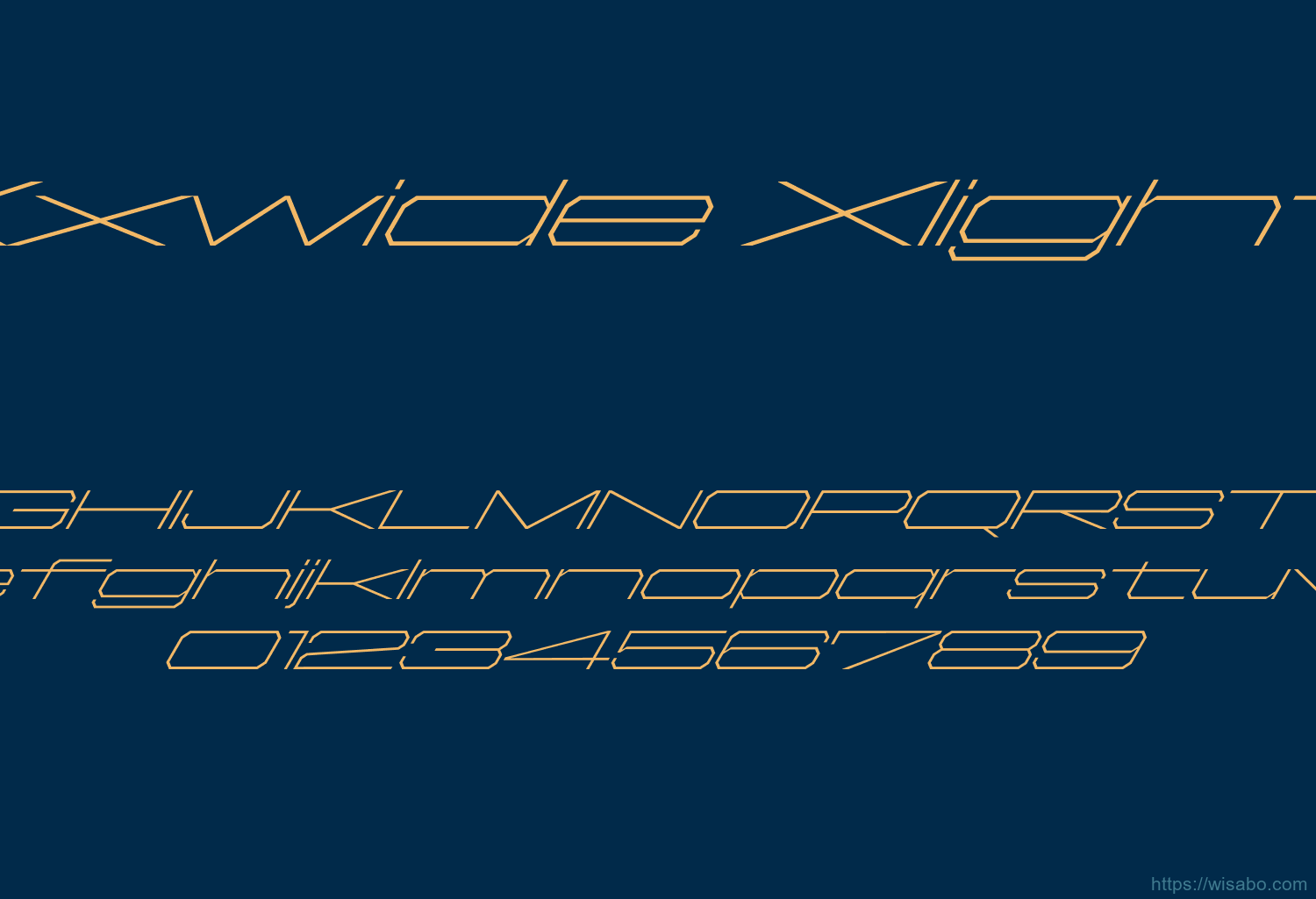 Gear Xxwide Xlight Slant Font Free Download [ttf - otf] | Wisabo Fonts
