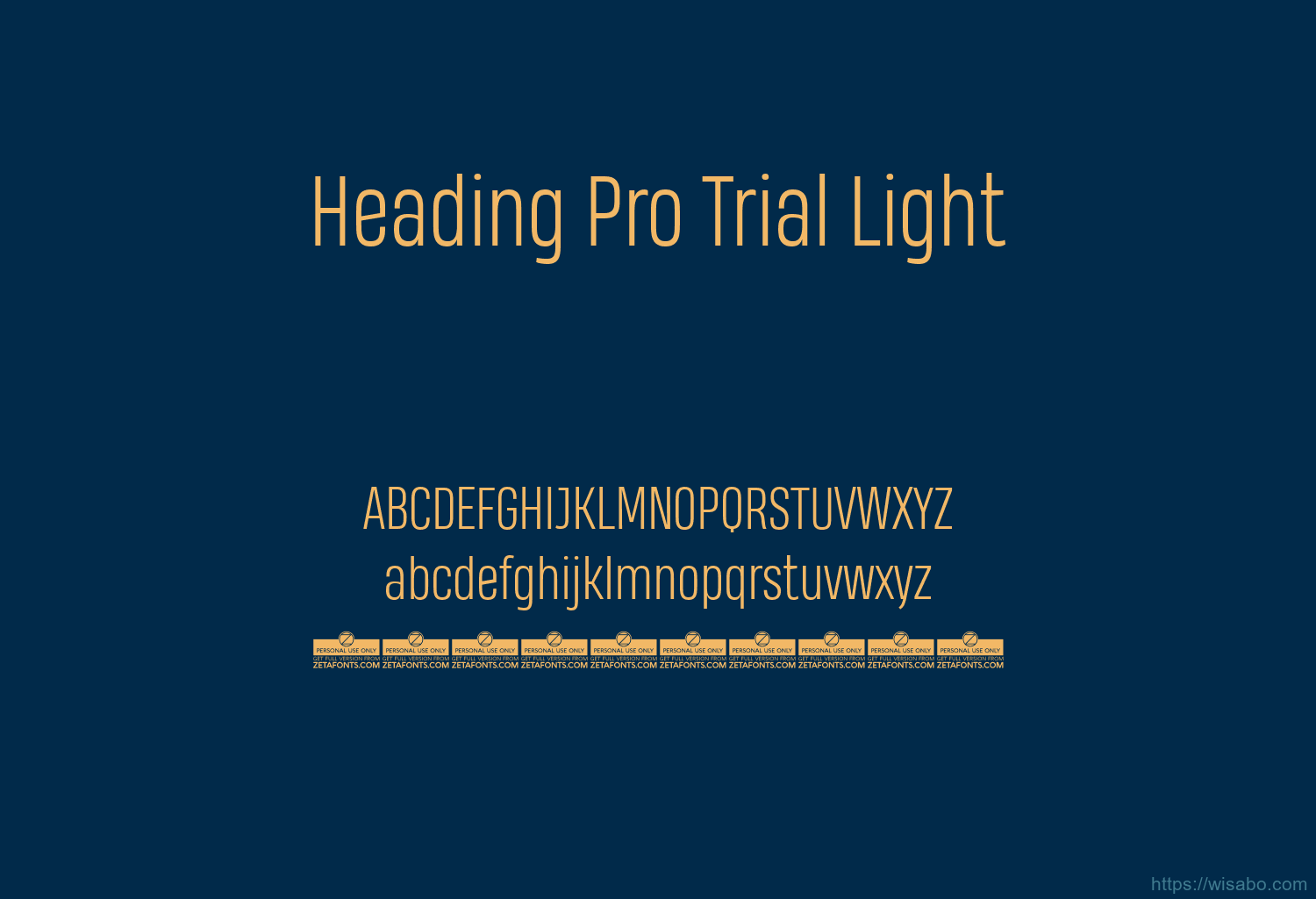 Heading Pro Trial Light Font Free Download [ttf - otf] | Wisabo Fonts