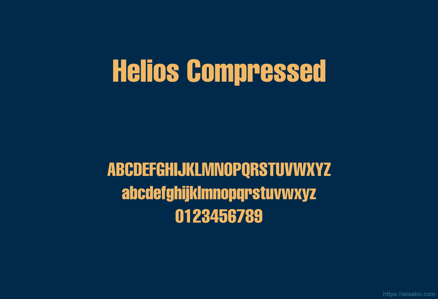 Helios Compressed Font Free Download [ttf - otf] | Wisabo Fonts