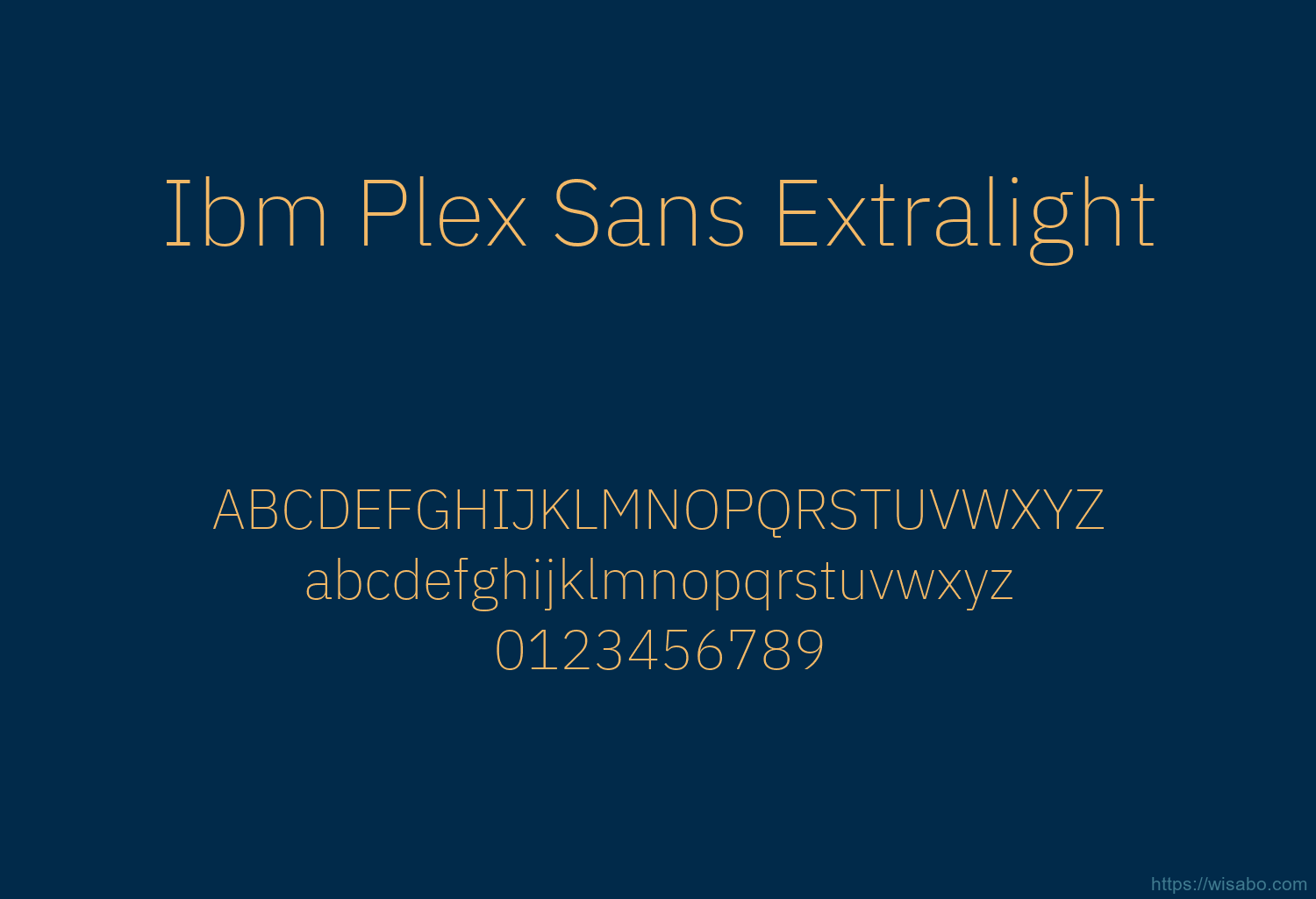 Ibm Plex Sans Extralight Font Free Download [ttf - otf] | Wisabo Fonts