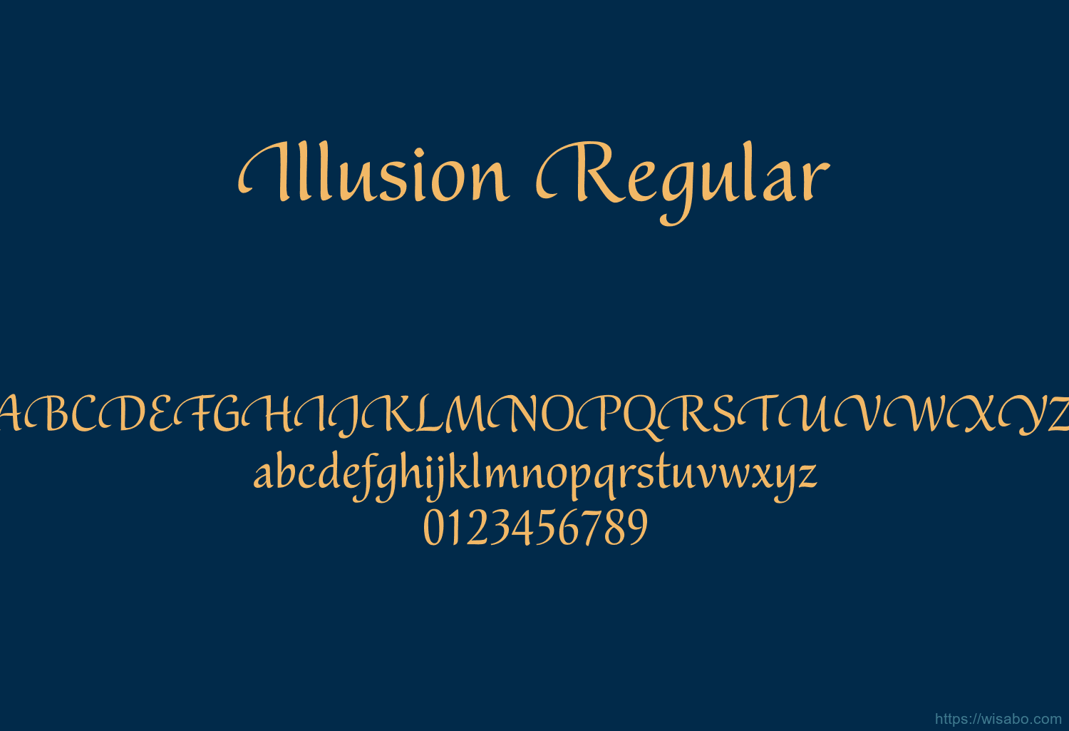 Illusion Regular Font Free Download [ttf - otf] | Wisabo Fonts