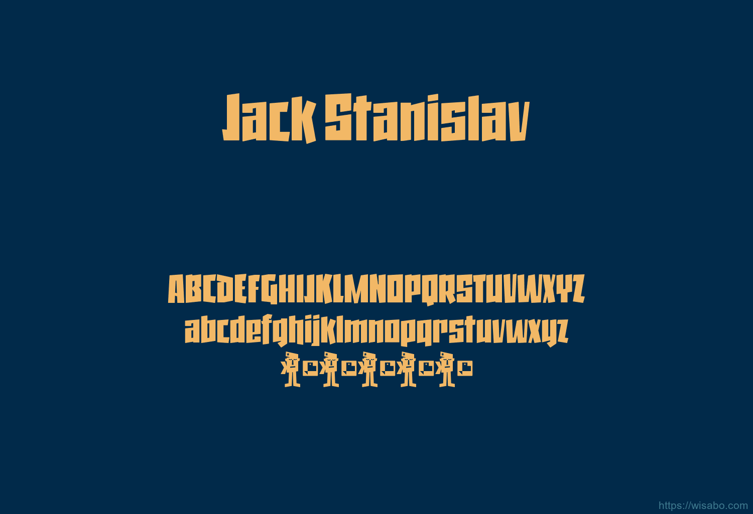 Jack Stanislav Font Free Download [ttf - otf] | Wisabo Fonts