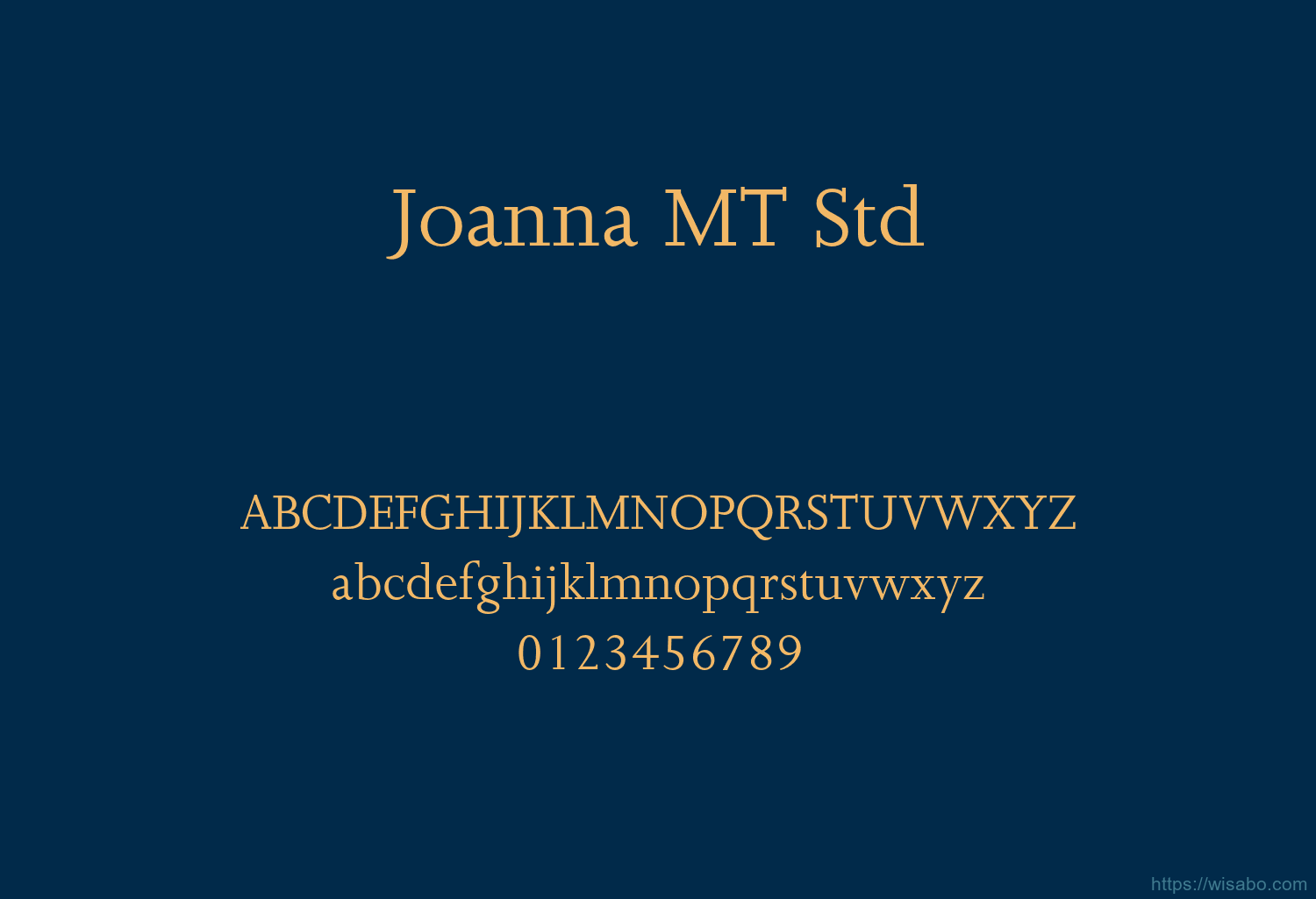 Joanna MT Std Font Free Download [ttf - otf] | Wisabo Fonts