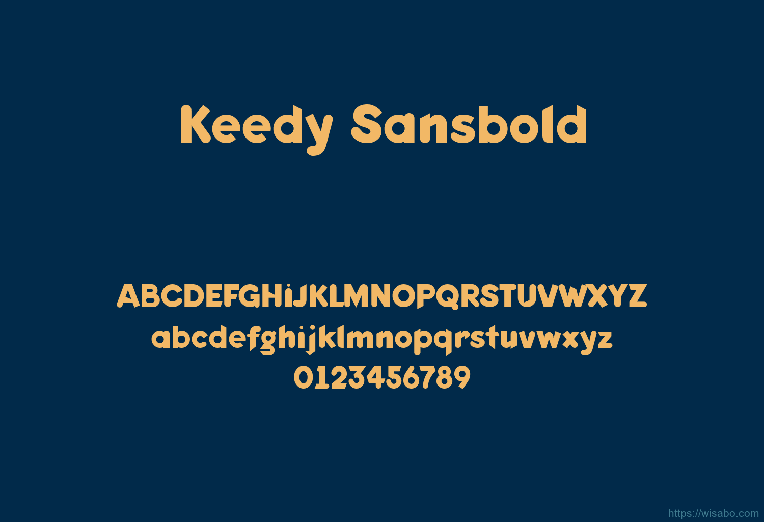 Keedy Sansbold Font Free Download [ttf - otf] | Wisabo Fonts