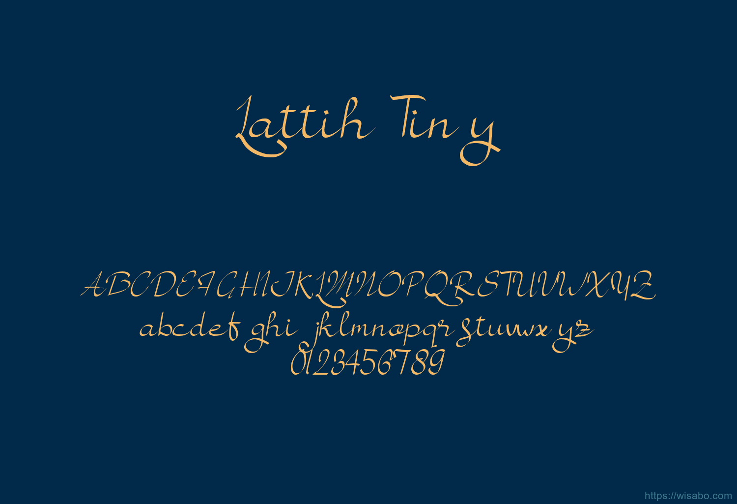 Lattih Tiny Font Free Download [ttf - otf] | Wisabo Fonts