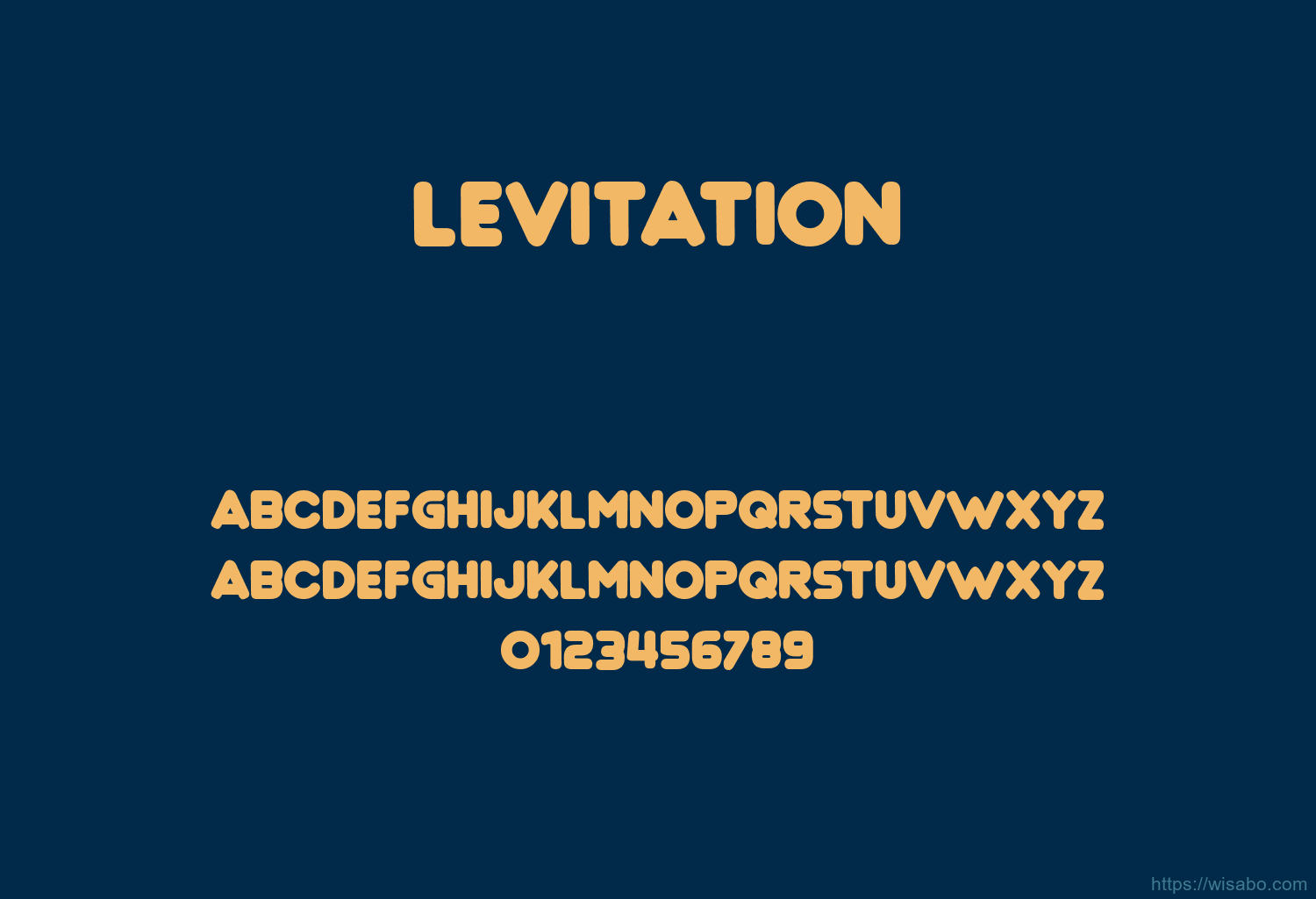 Levitation Font Free Download [ttf - otf] | Wisabo Fonts