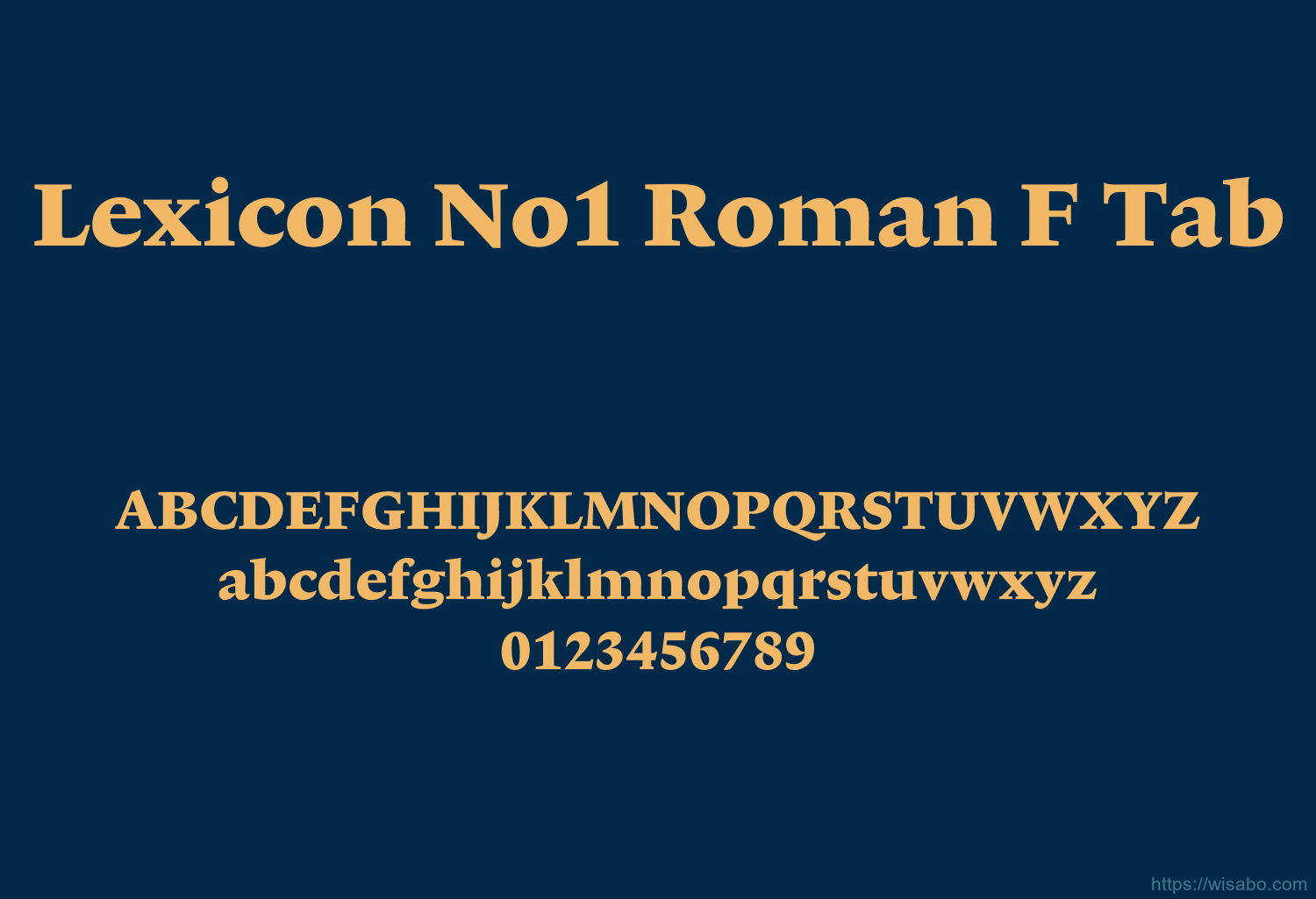 Lexicon No1 Roman F Tab Font Free Download [ttf - otf] | Wisabo Fonts