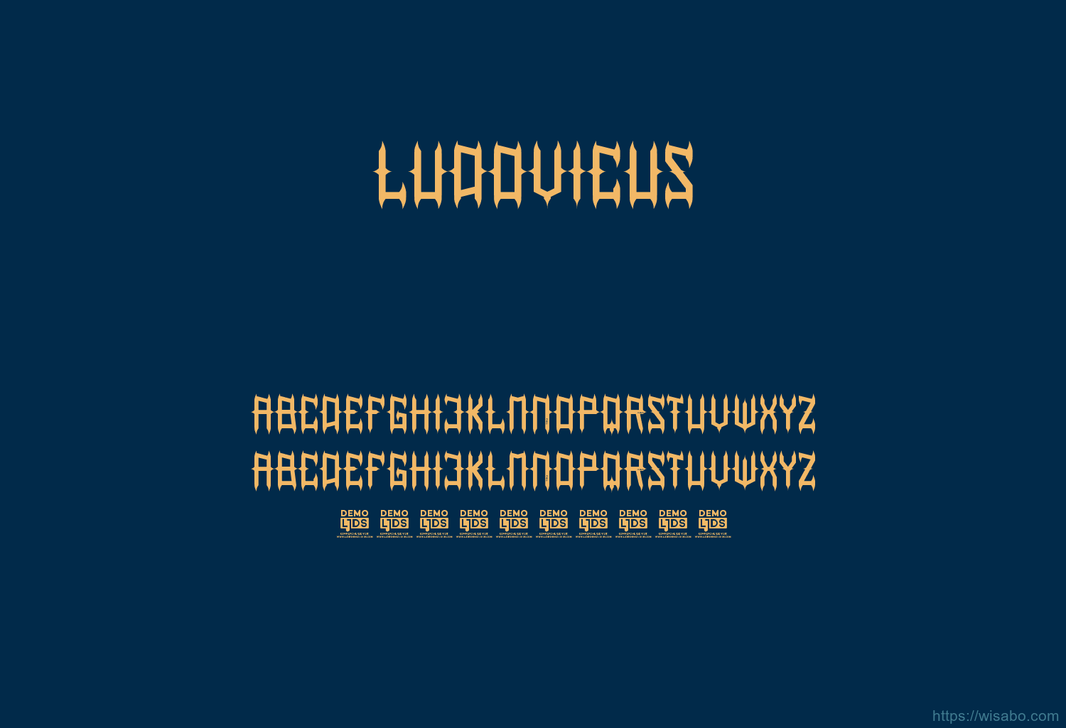 Ludovicus Font Free Download [ttf - otf] | Wisabo Fonts