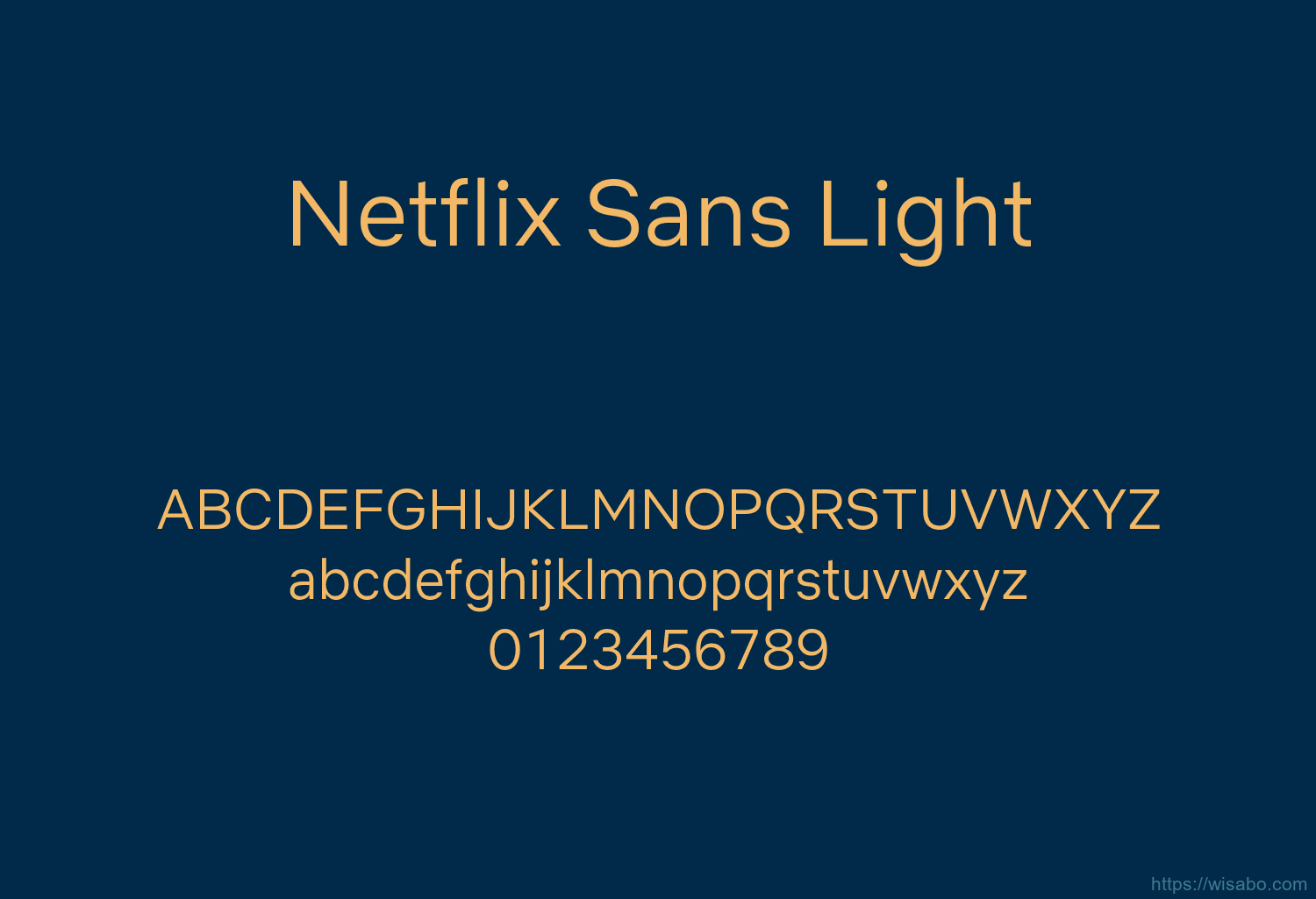 Netflix Sans Light Font Free Download [ttf - otf] | Wisabo Fonts