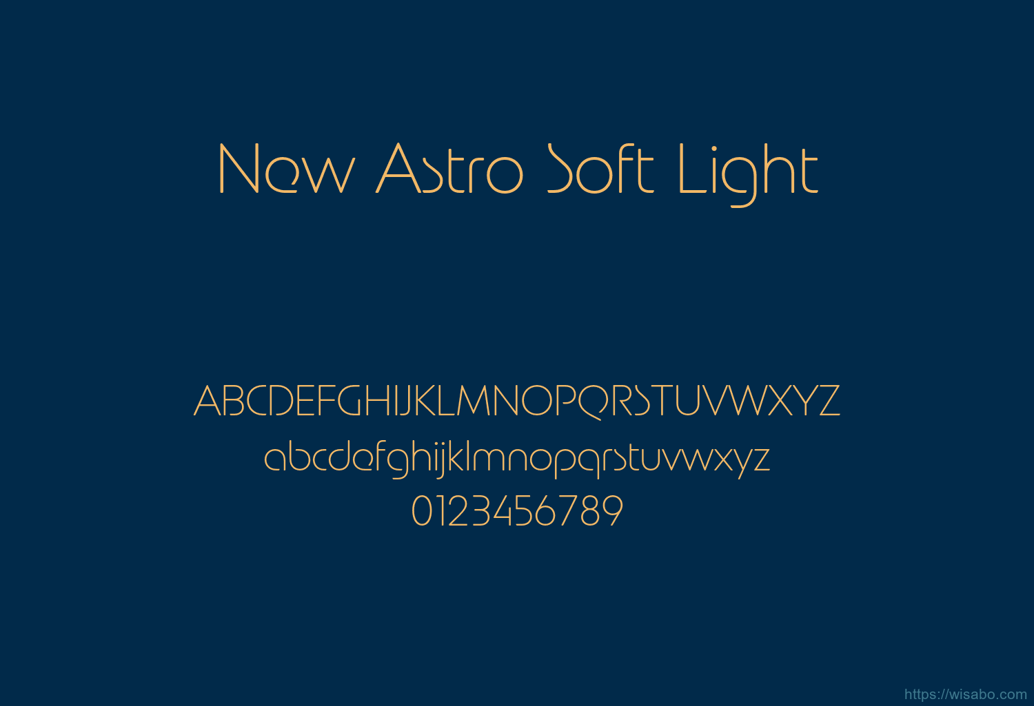 New Astro Soft Light Font Free Download [ttf - otf] | Wisabo Fonts