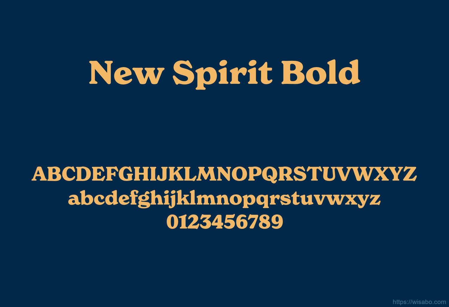 New Spirit Bold Font Free Download [ttf - otf] | Wisabo Fonts