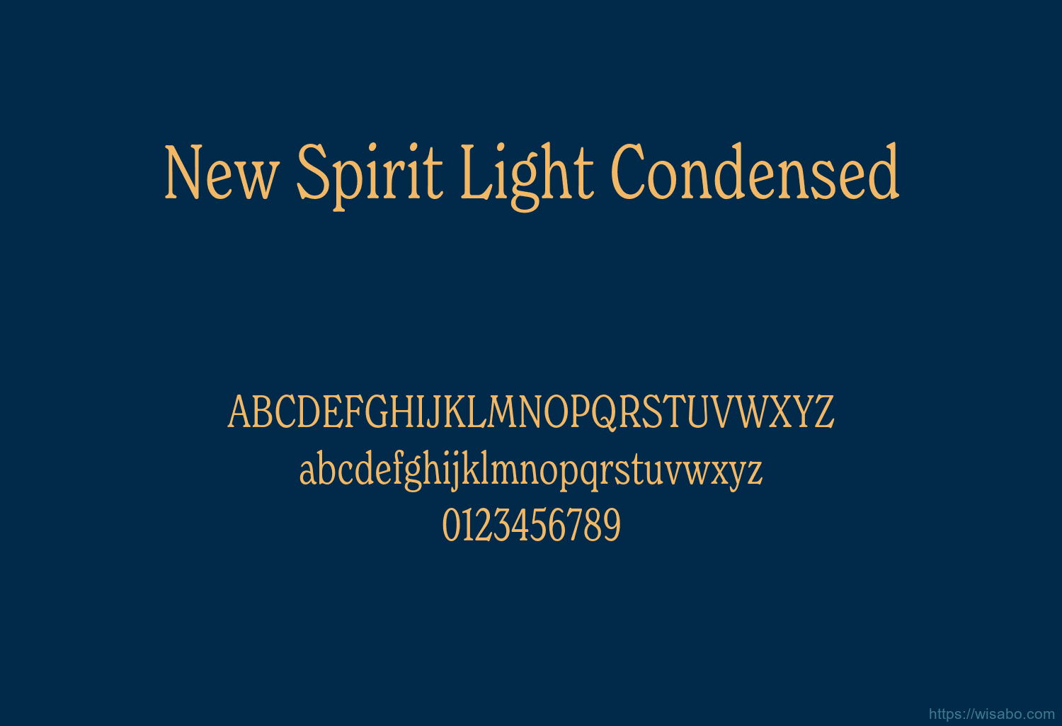 New Spirit Light Condensed Font Free Download [ttf - otf] | Wisabo Fonts