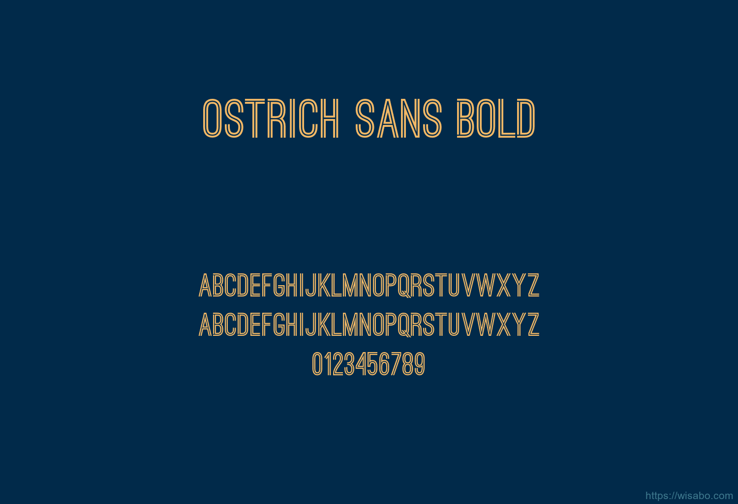 Ostrich Sans Bold Font Free Download [ttf - otf] | Wisabo Fonts