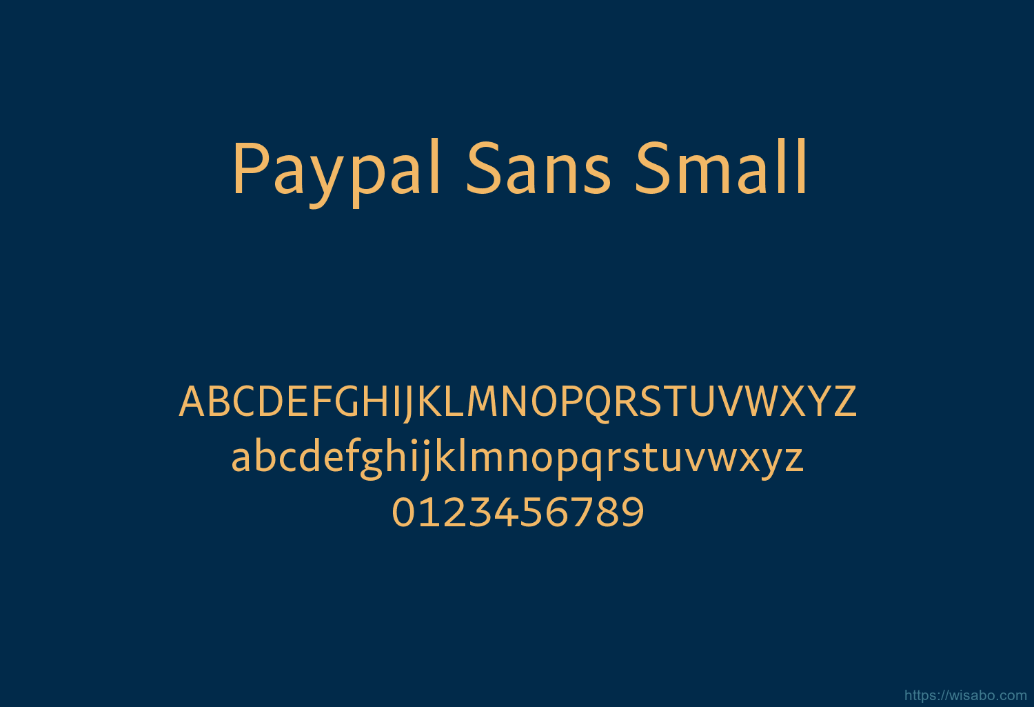Paypal Sans Small Font Free Download [ttf - otf] | Wisabo Fonts