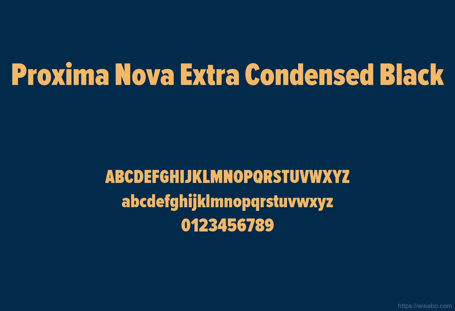 Proxima Nova Extra Condensed Black Font Free Download [ttf - otf ...