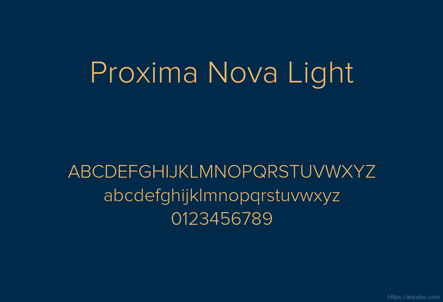 Proxima Nova Light Font Free Download [ttf - otf] | Wisabo Fonts