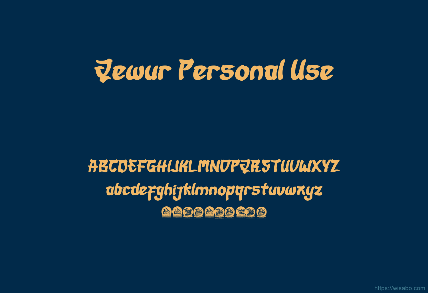Qewur Personal Use Font Free Download [ttf - otf] | Wisabo Fonts