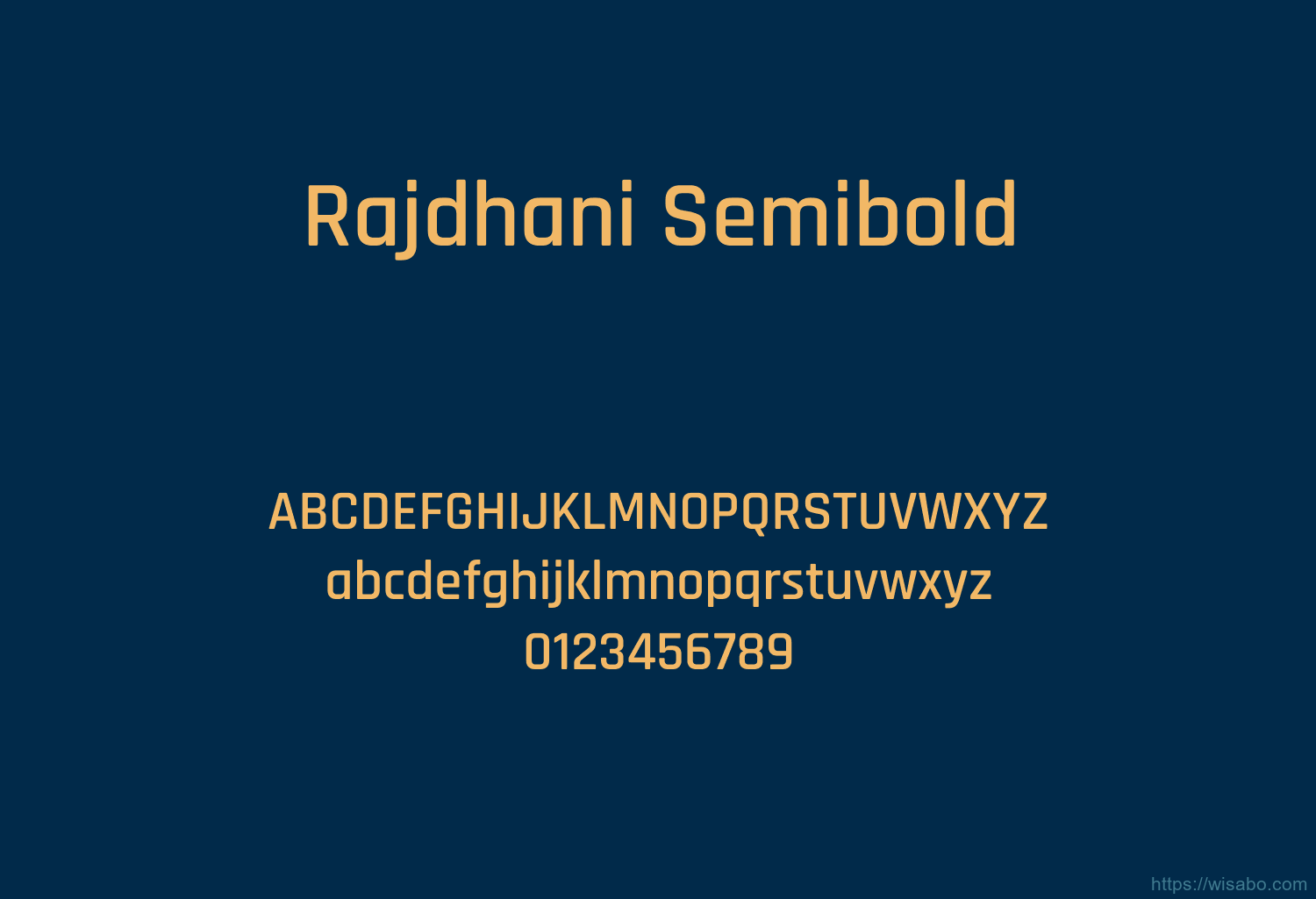 Rajdhani Semibold Font Free Download [ttf - otf] | Wisabo Fonts