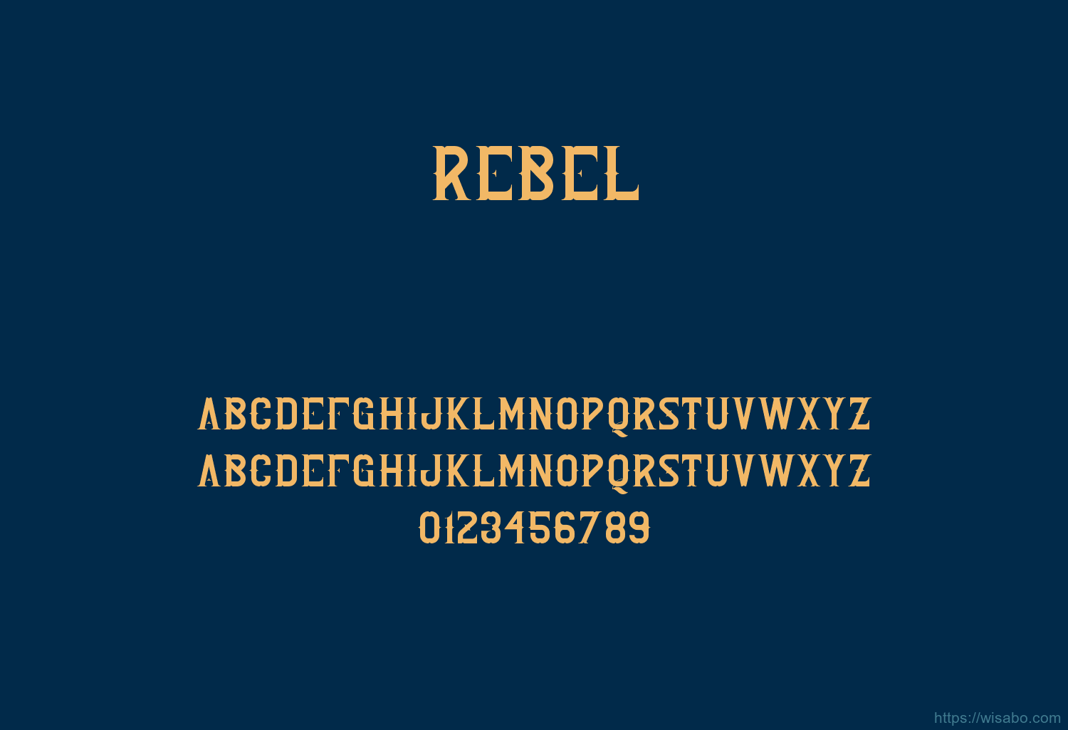 Rebel Font Free Download [ttf - otf] | Wisabo Fonts