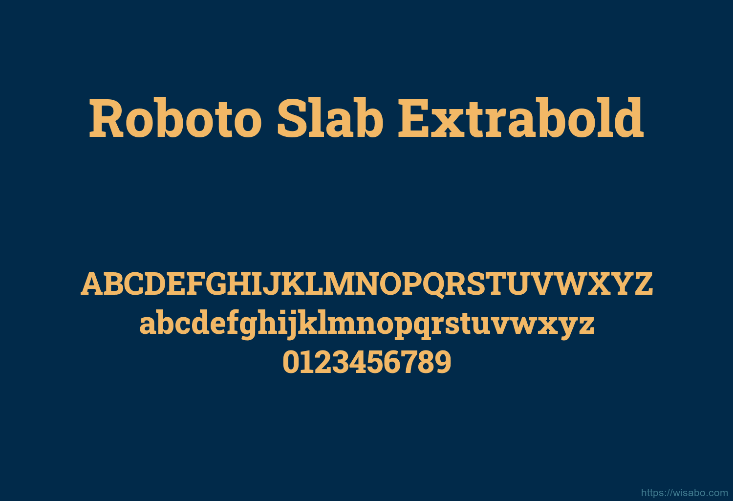 Roboto Slab Extrabold Font Free Download [ttf - otf] | Wisabo Fonts
