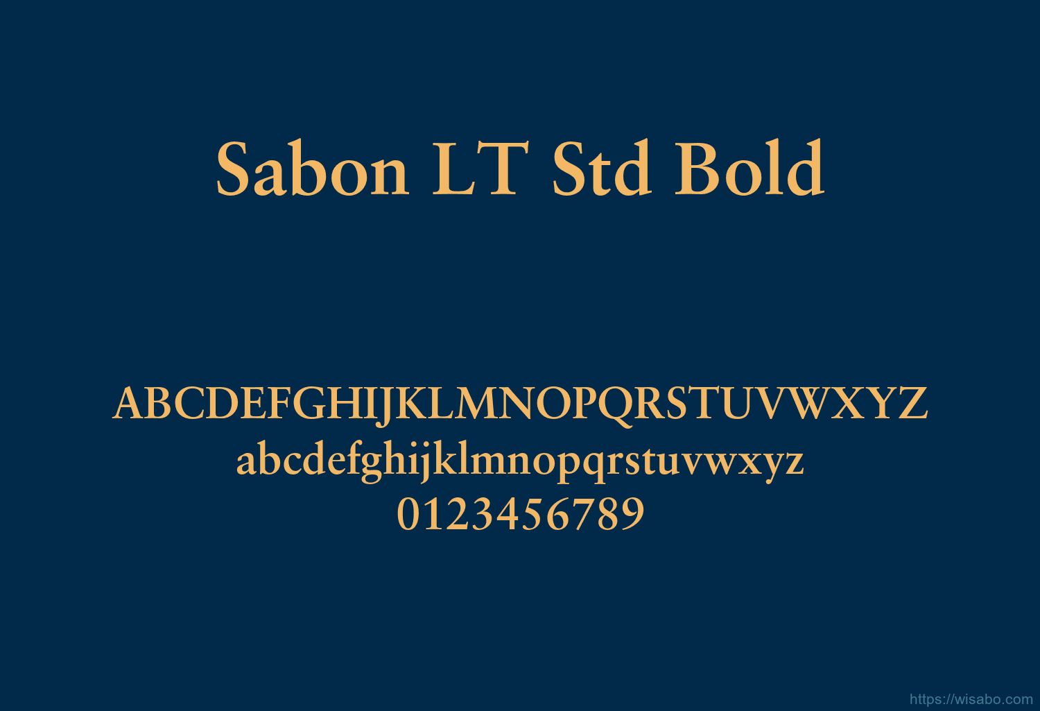 Sabon LT Std Bold Font Free Download [ttf - otf] | Wisabo Fonts