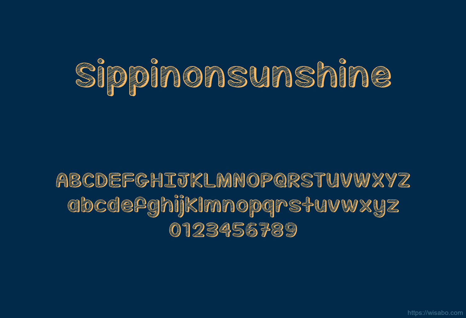Sippinonsunshine Font Free Download [ttf - otf] | Wisabo Fonts