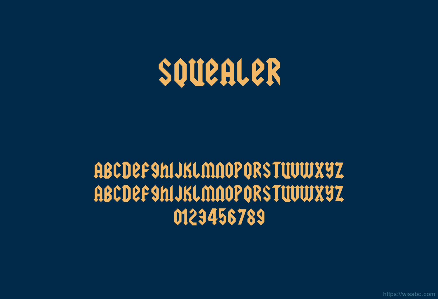Squealer Font Free Download [ttf - otf] | Wisabo Fonts