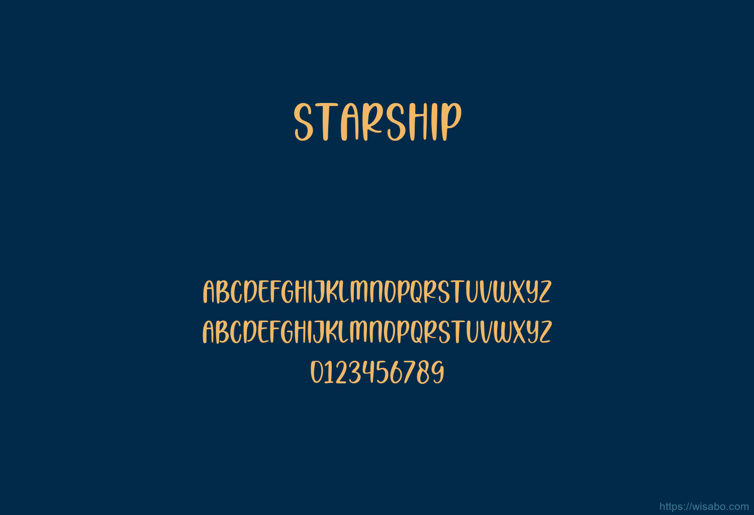Starship Font Free Download [ttf - otf] | Wisabo Fonts