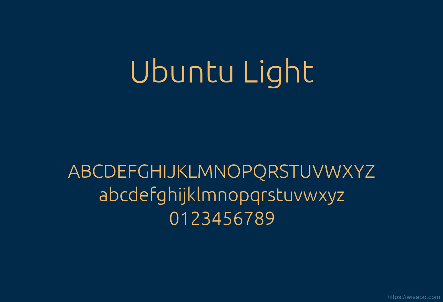 Ubuntu Light Font Free Download [ttf - otf] | Wisabo Fonts