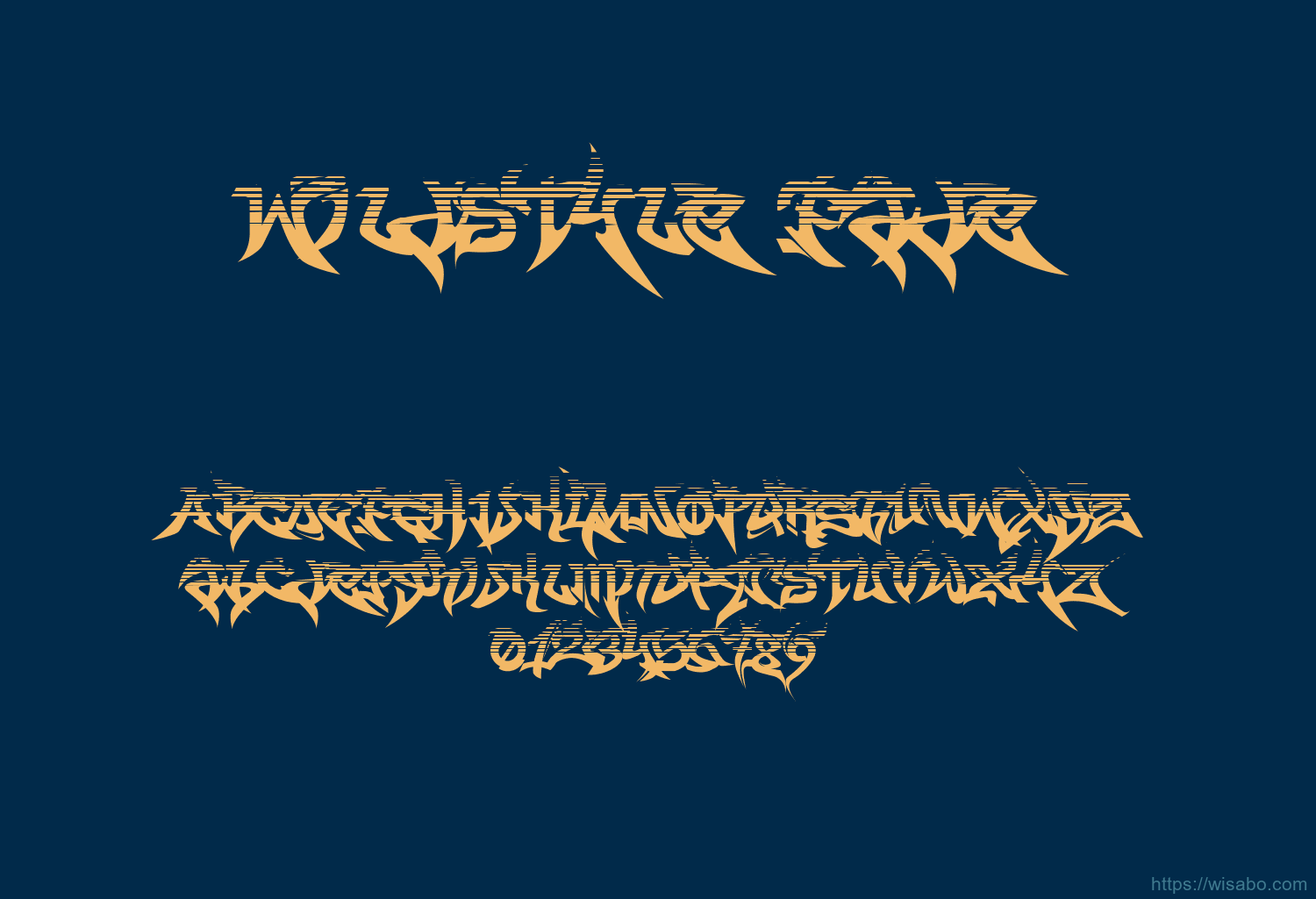 Wildstyle Fade Font Free Download [ttf - otf] | Wisabo Fonts