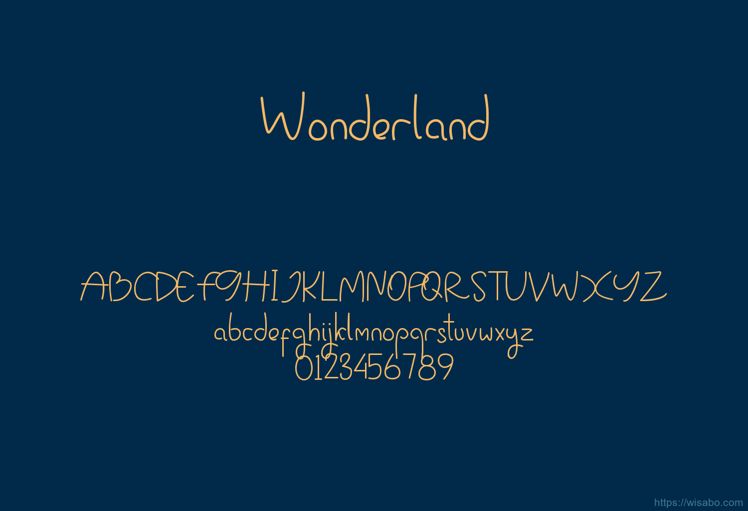 Wonderland Font Free Download [ttf - otf] | Wisabo Fonts