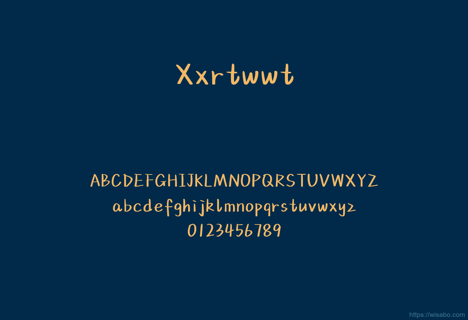Xxrtwwt Font Free Download [ttf - otf] | Wisabo Fonts